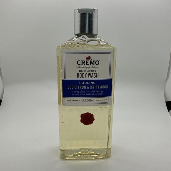 Cremo | Grooming | Retired Cremo Body Wash Cooling Iced Citron ...